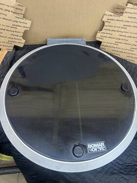 BOMAR 2001466013 Cuddy Hatch Round